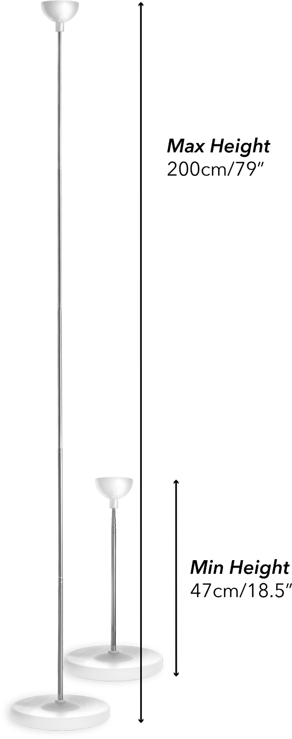 Telescopic Balloon Base Pro 10inch Base 1pc - Balloon Base