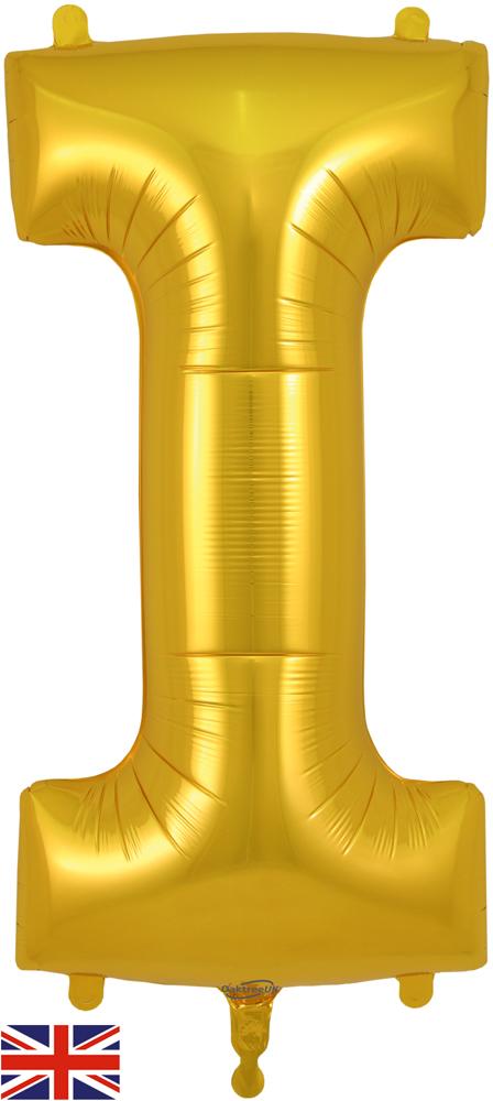 Oaktree 34inch Letter I Gold - Oaktree 34" Foil Letters - Foil
