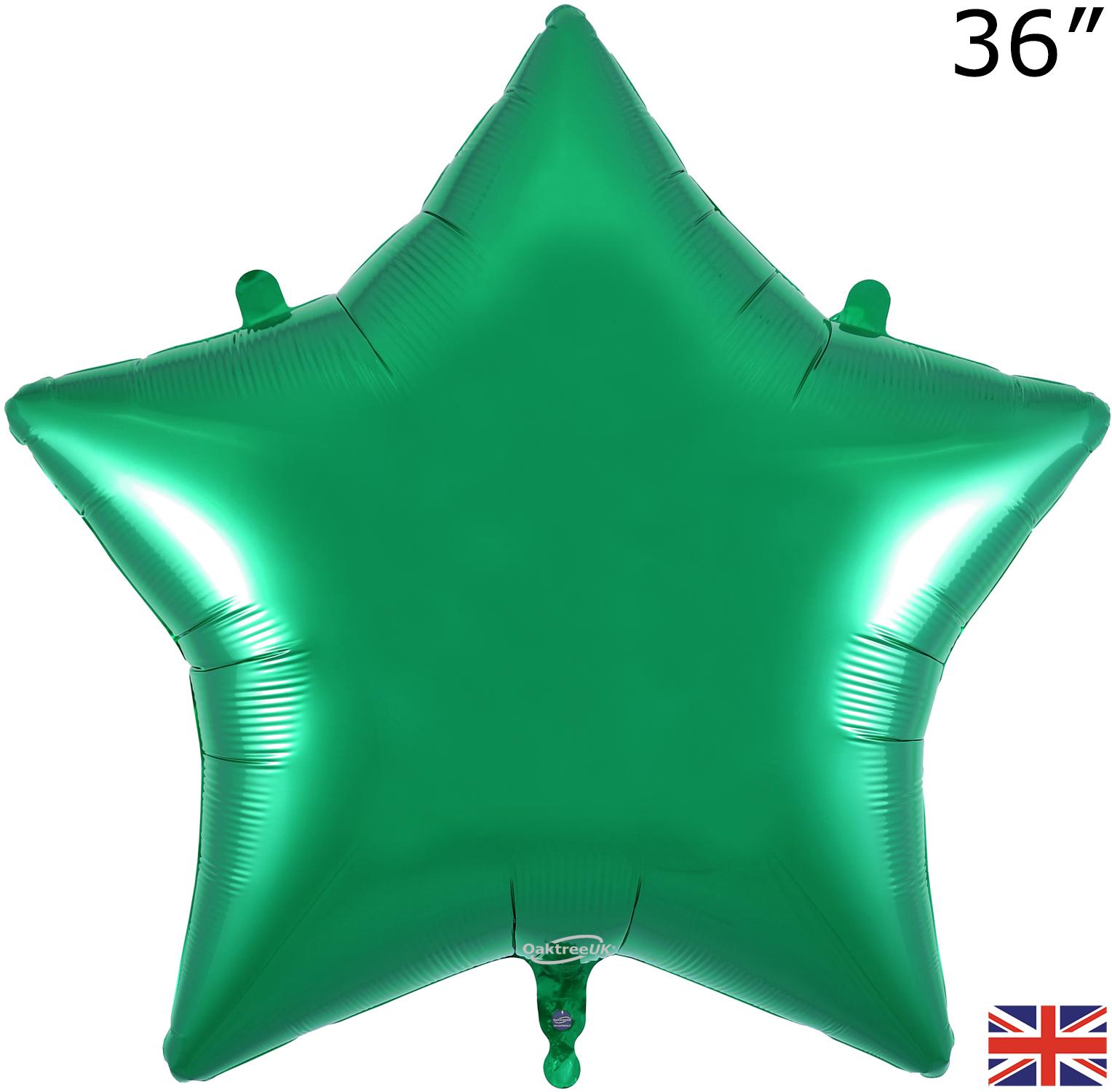 Oaktree 36inch Green Star Packaged - Oaktree 36" Solid Colour