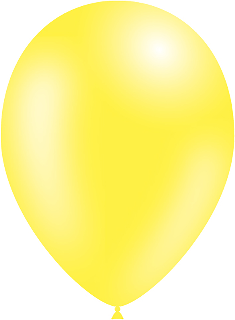 Decotex Pro 11inch Fashion Solid No.11 Yellow x50pcs - Decotex
