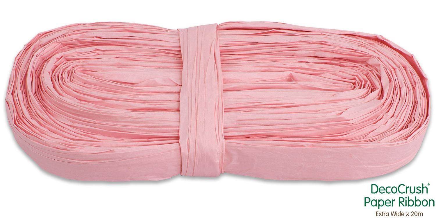 Paper Crush Design Ribbon FSC Quality Extra Wide x 20m No.21 Lt.