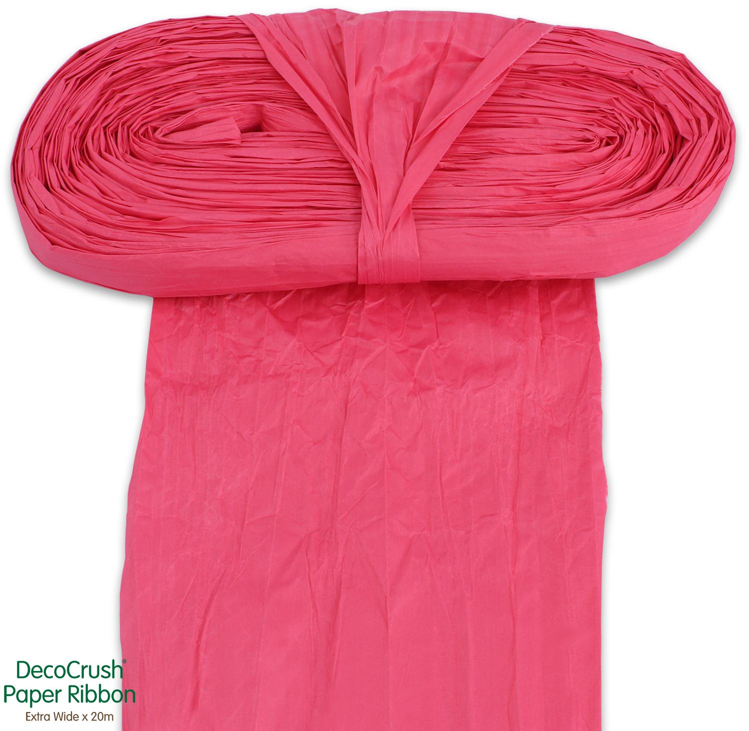 Paper Crush Design Ribbon FSC Quality Extra Wide x 20m No.28